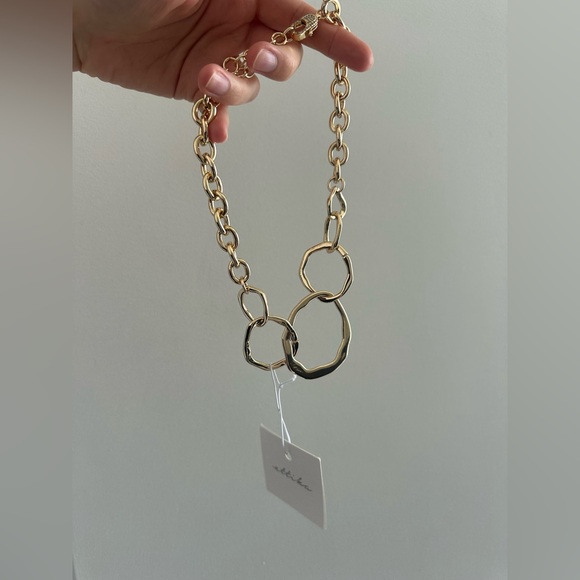 ettika | Jewelry | Interlocking Golden Chain Necklace Ettika | Poshmark